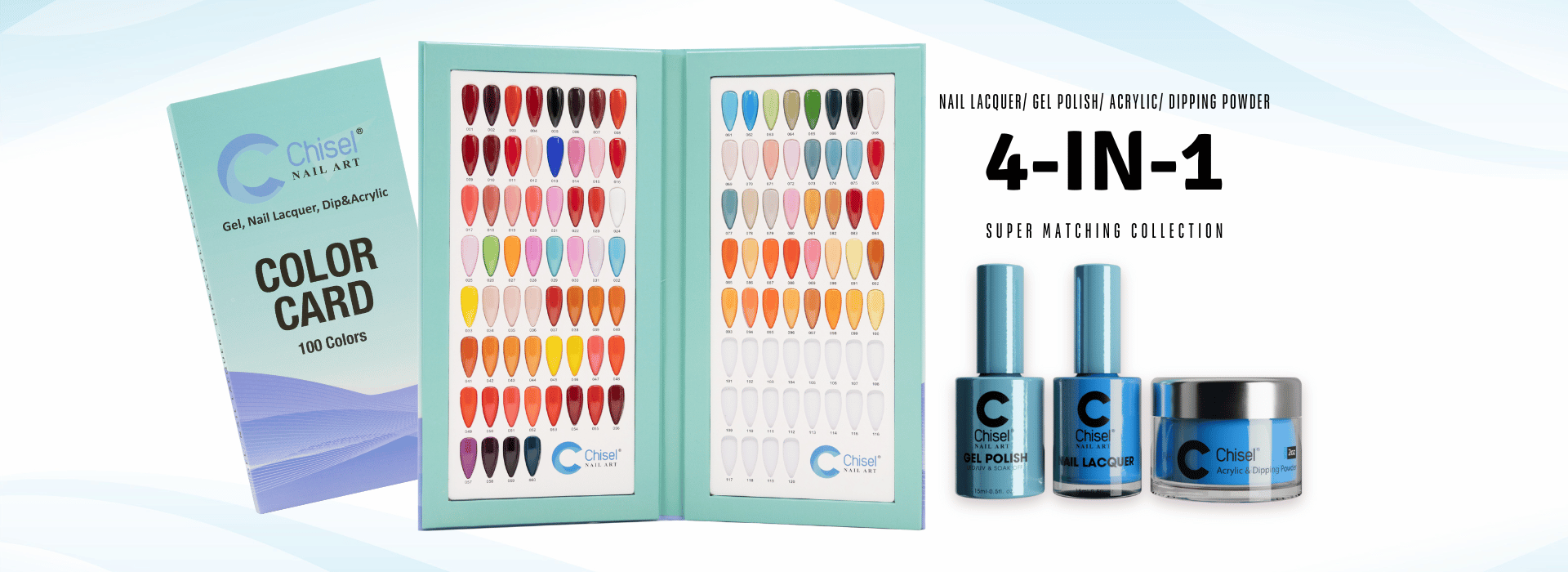 Chisel Nail Arts - The Number #1 Ombre Dipping & Acrylic Powder