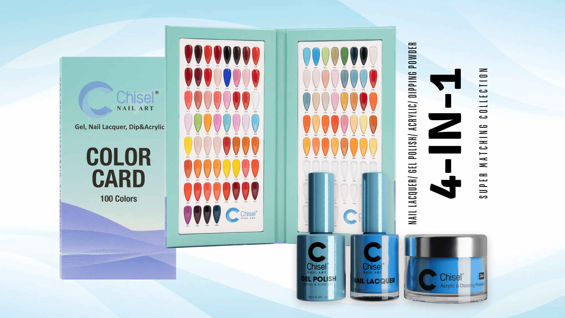 Chisel Nail Arts - The Number #1 Ombre Dipping & Acrylic Powder